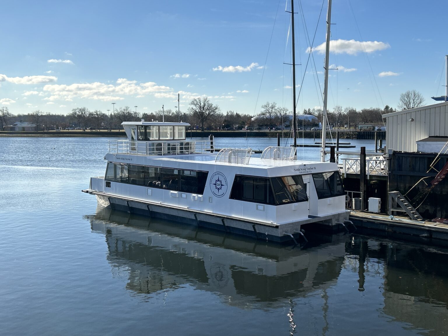 First Hybrid Waterjet Passenger Ferries in the U.S. Launched for ...